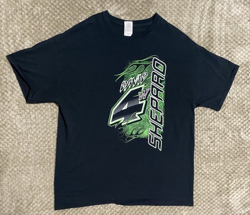 Gildan Heavy Cotton #4w David Shepard Dirt Racing T-shirt Size XL | eBay