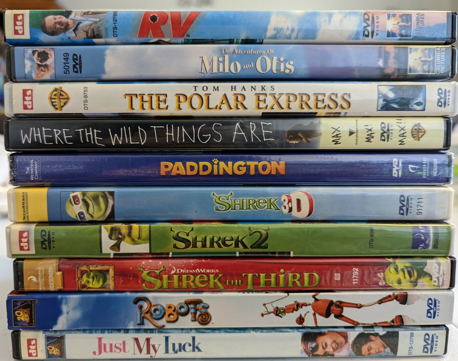 BLOCKBUSTER Kids Movies Dreamworks,Pixar, Family, Children's DVD Lot of ...