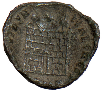 Constantine I Great Rare ancient Roman coin Camp-Gate Cup Coin | eBay