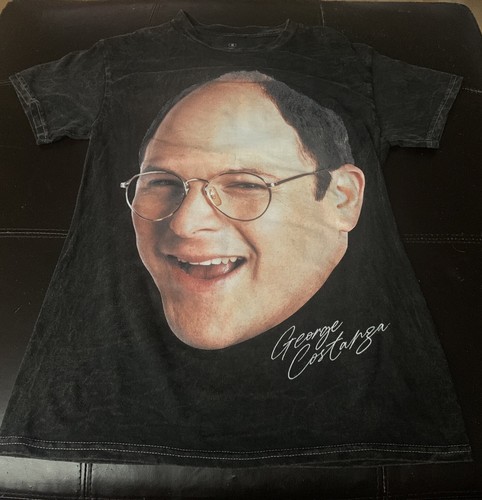 NWOT Seinfeld George Costanza (Fake) Autograph T-Shirt Mens Size Medium ...