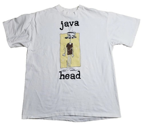 Vintage Gravity Graphics Java Head Graphics T Shirt Sz XL/2XL | eBay