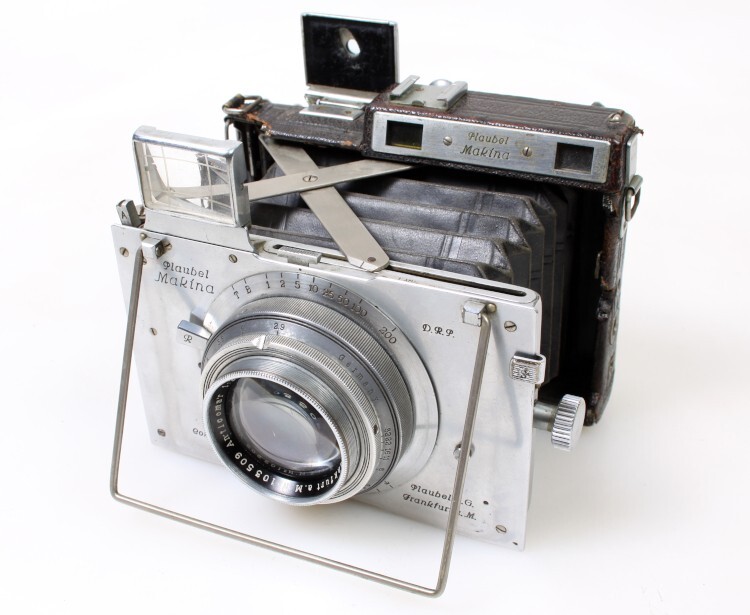 Plaubel Makina II S - Rare Vintage 6.5x9 Folding Camera w/ 2.9 100mm ...