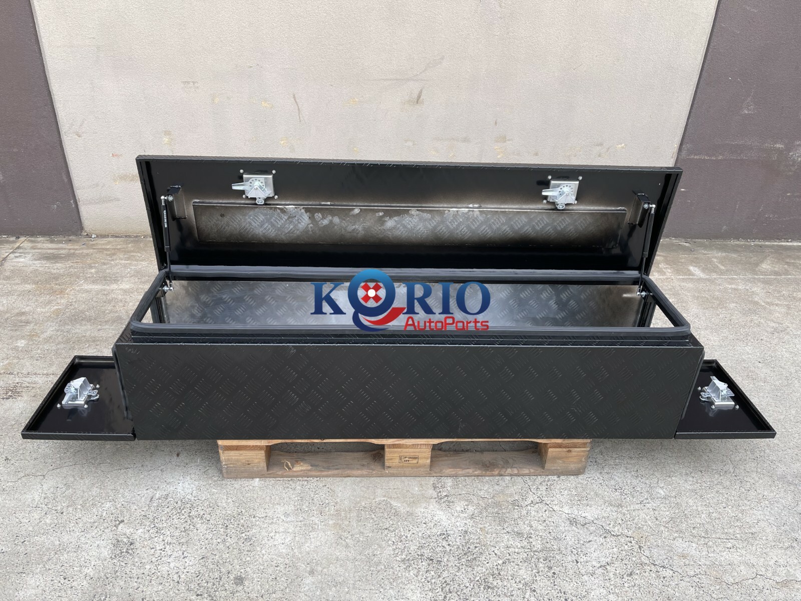 BLACK Aluminium Tool Box Trailer Camper-van Caravan Camping Toolbox ...