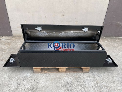 BLACK Aluminium Tool Box Trailer Camper-van Caravan Camping Toolbox ...