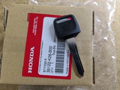New OEM Genuine Honda Key Blank Grom 125 2017 2018 2019 2020 2021 2022 ...