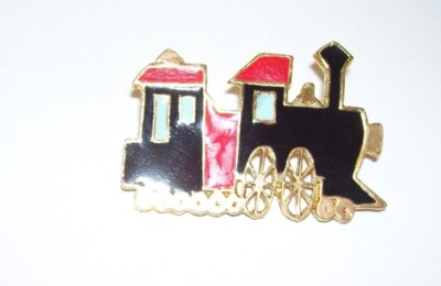 Train Engine Pin Brooch | eBay