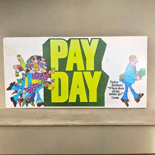 Vintage Payday Board Game Parker Brothers Pay Day 1975 Complete ...