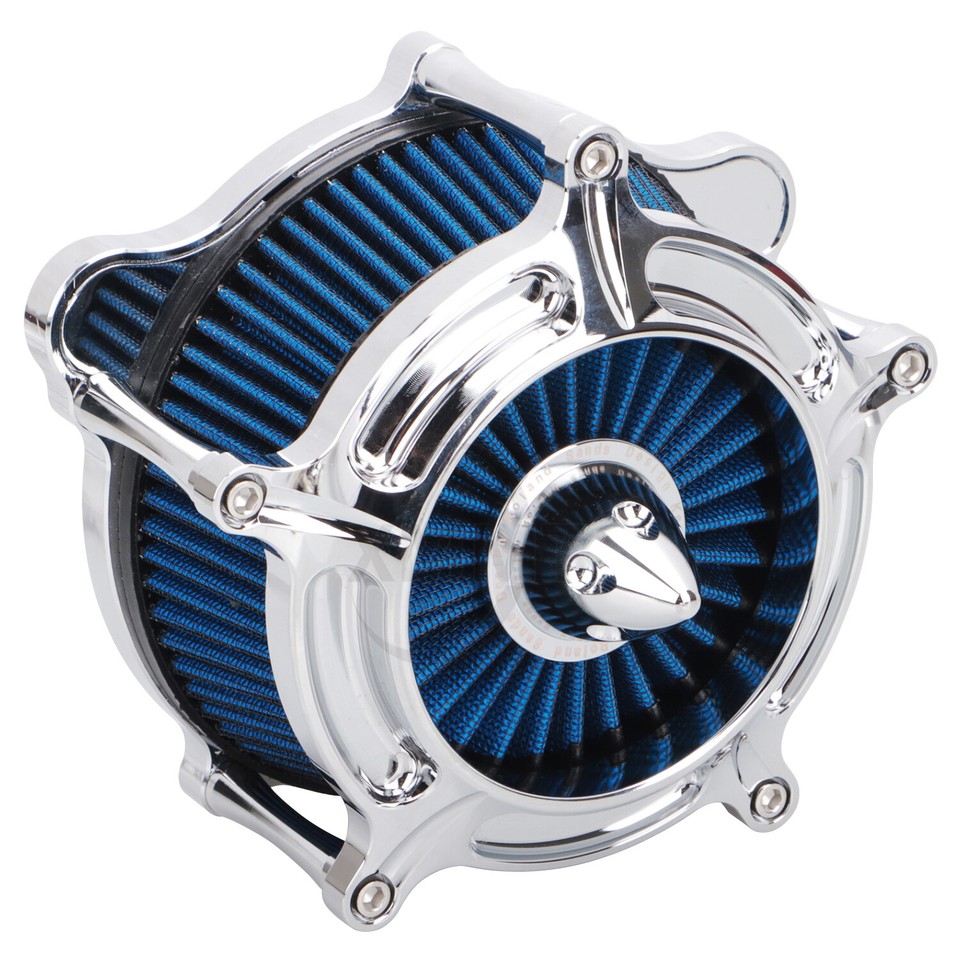 Air Cleaner Blue Intake Filter For Harley Breakout Softail Road King ...