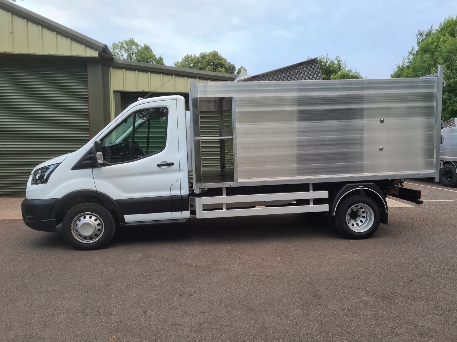 Arb. Tipper high sides with aluminium hollow planks for tipper truck ...