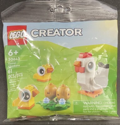 LEGO 2023 Creator Seasonal #30643 Easter Chickens Brand New Polybag | eBay
