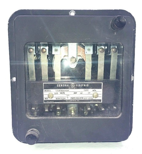 GE HFA MULTI CONTACT AUXILIARY RELAY GE# 12HFA51A42F | eBay