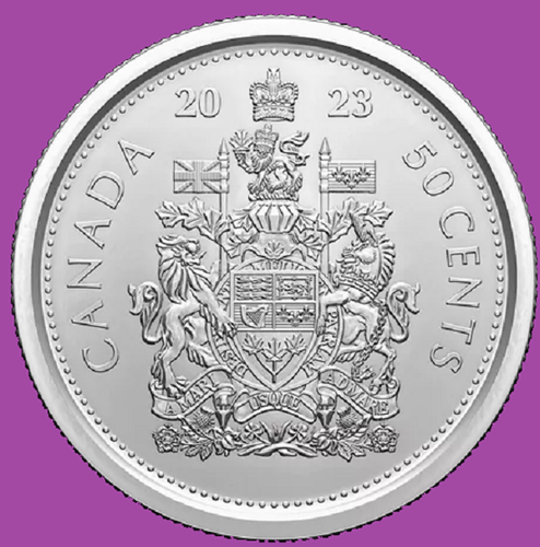 2023 Canada Half Dollar Fifty Cents Coin Coat of Arms Mint UNC | eBay