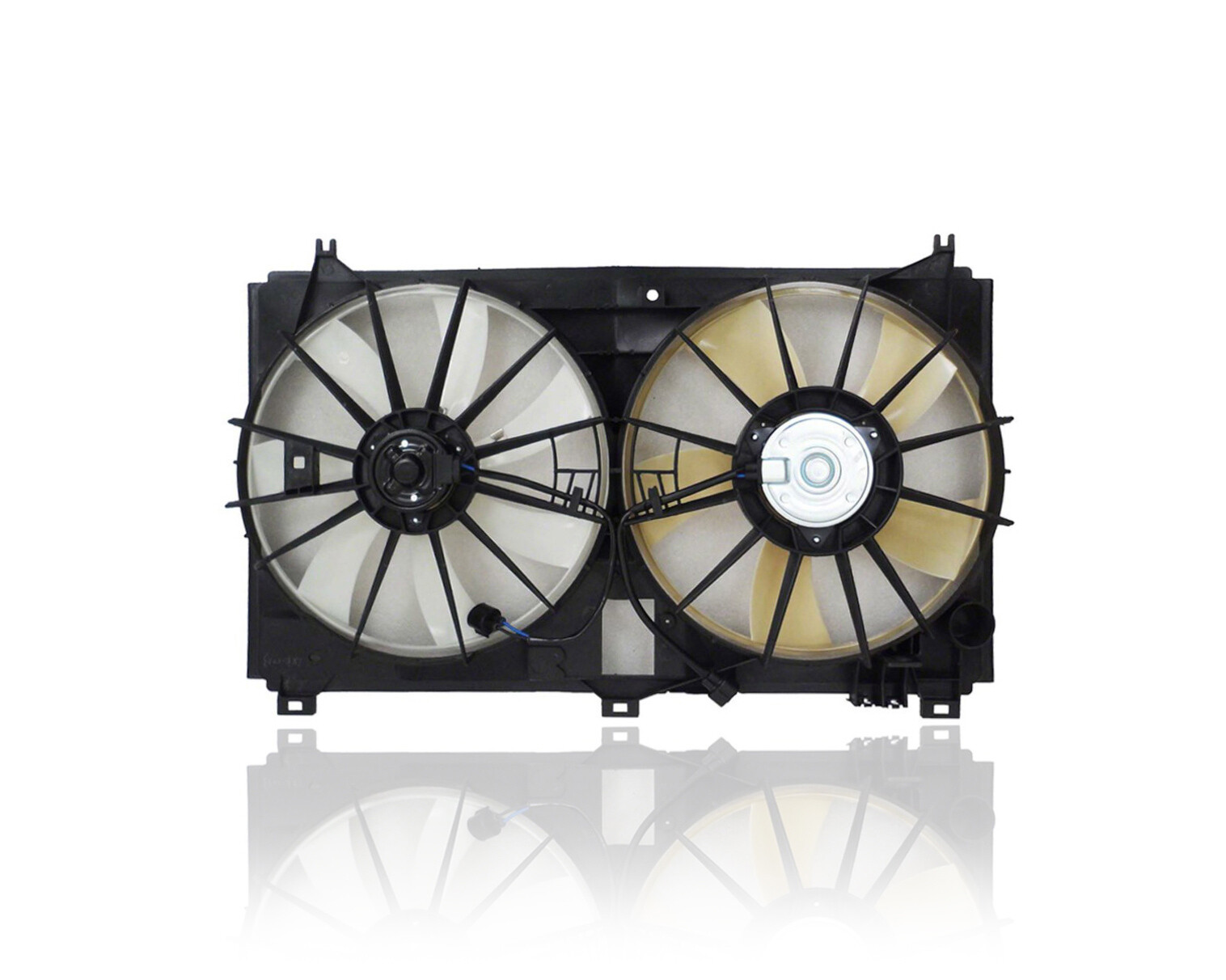 Dual Radiator and Condenser Fan Assembly For 1636331070 06-11 Lexus ...