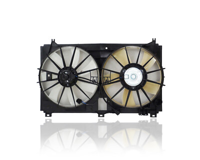Dual Radiator and Condenser Fan Assembly For 1636331070 06-11 Lexus ...