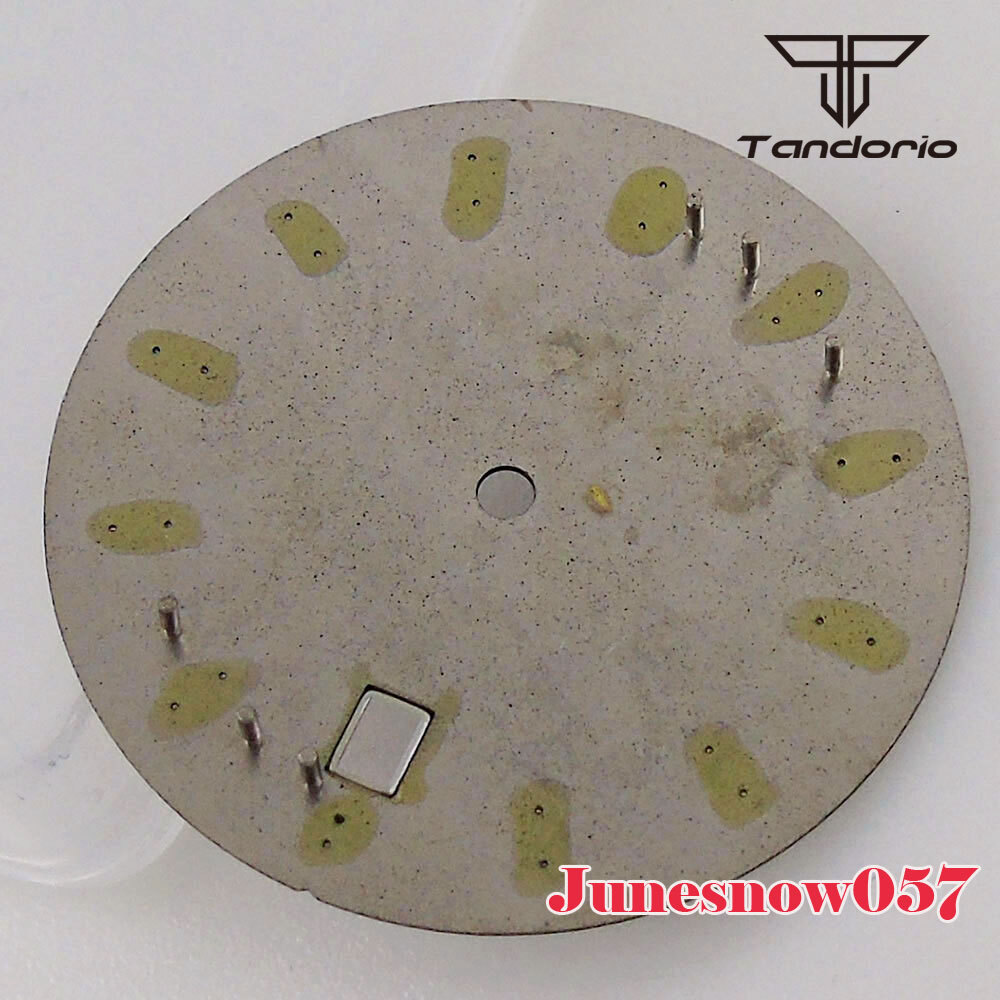 Watch Parts 33.5mm Watch Dial Blue/Pink/Yellow/Black/White Fit NH35A ...