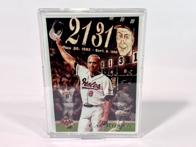 1996 Topps Classic (Tribute Card) Cal Ripken Jr HOF #96, NM | eBay