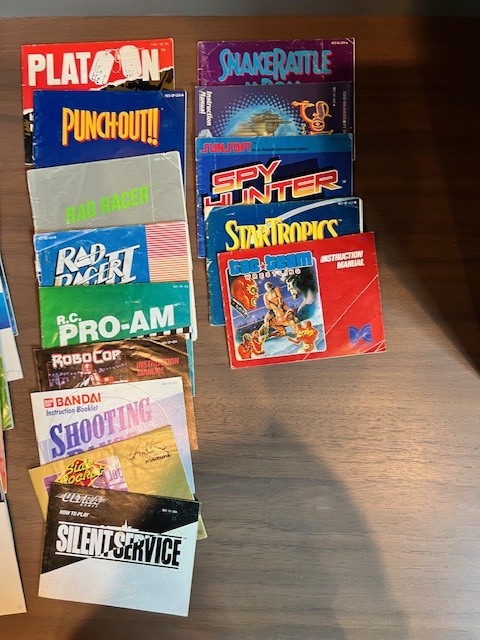 Nintendo NES Original Instruction Manual Booklet | Nintendo NES ...