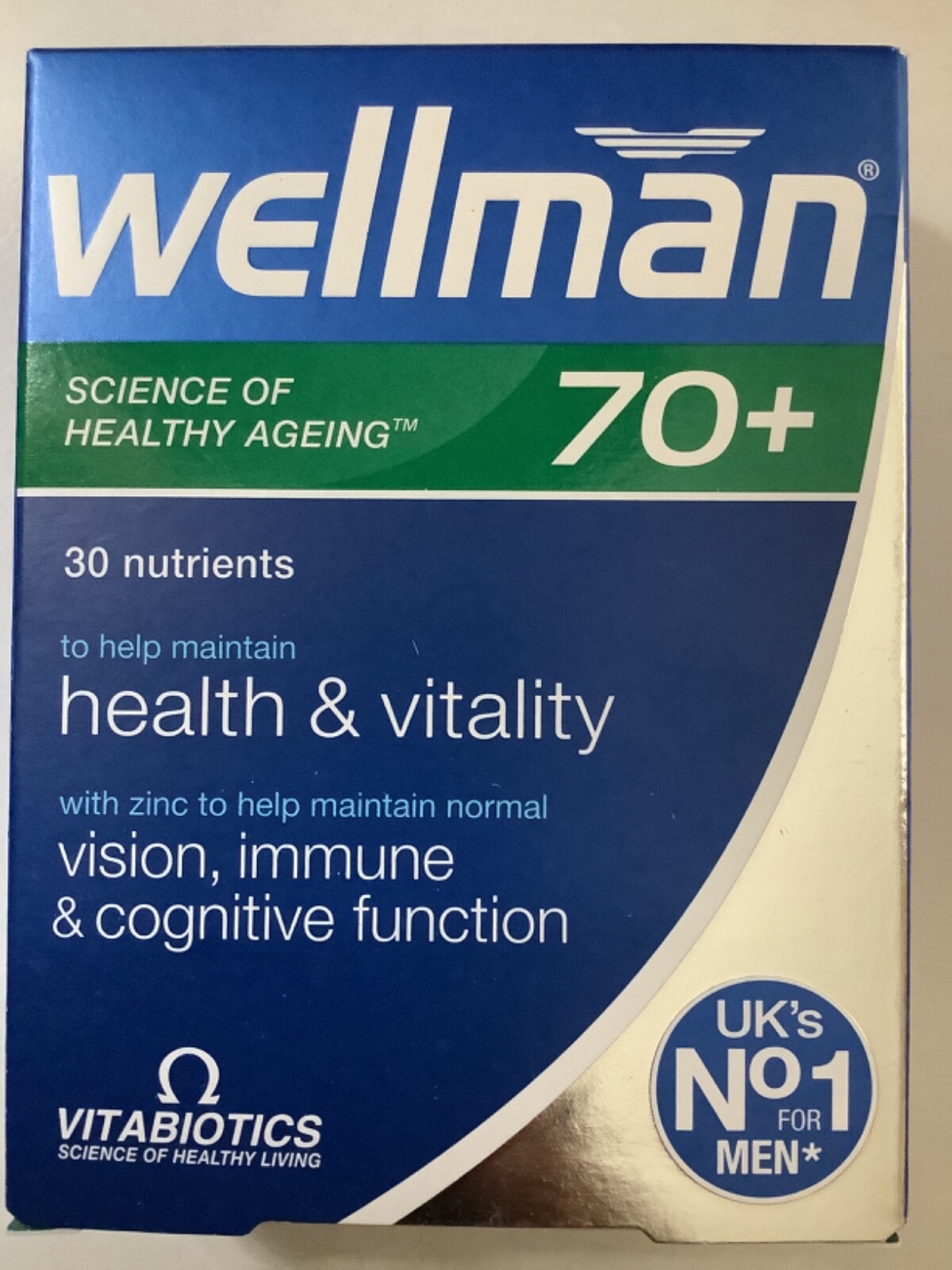WELLMAN SPORT HEALTH & VITALITY / 50+ 30 Tablets WELLWOMAN 50+ / 70 ...