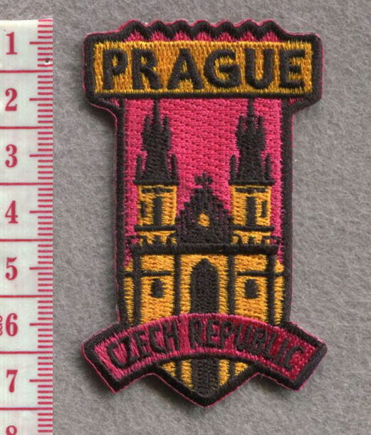 Prague Czech Republic Iron On Travel Patch - Prague Castle | eBay