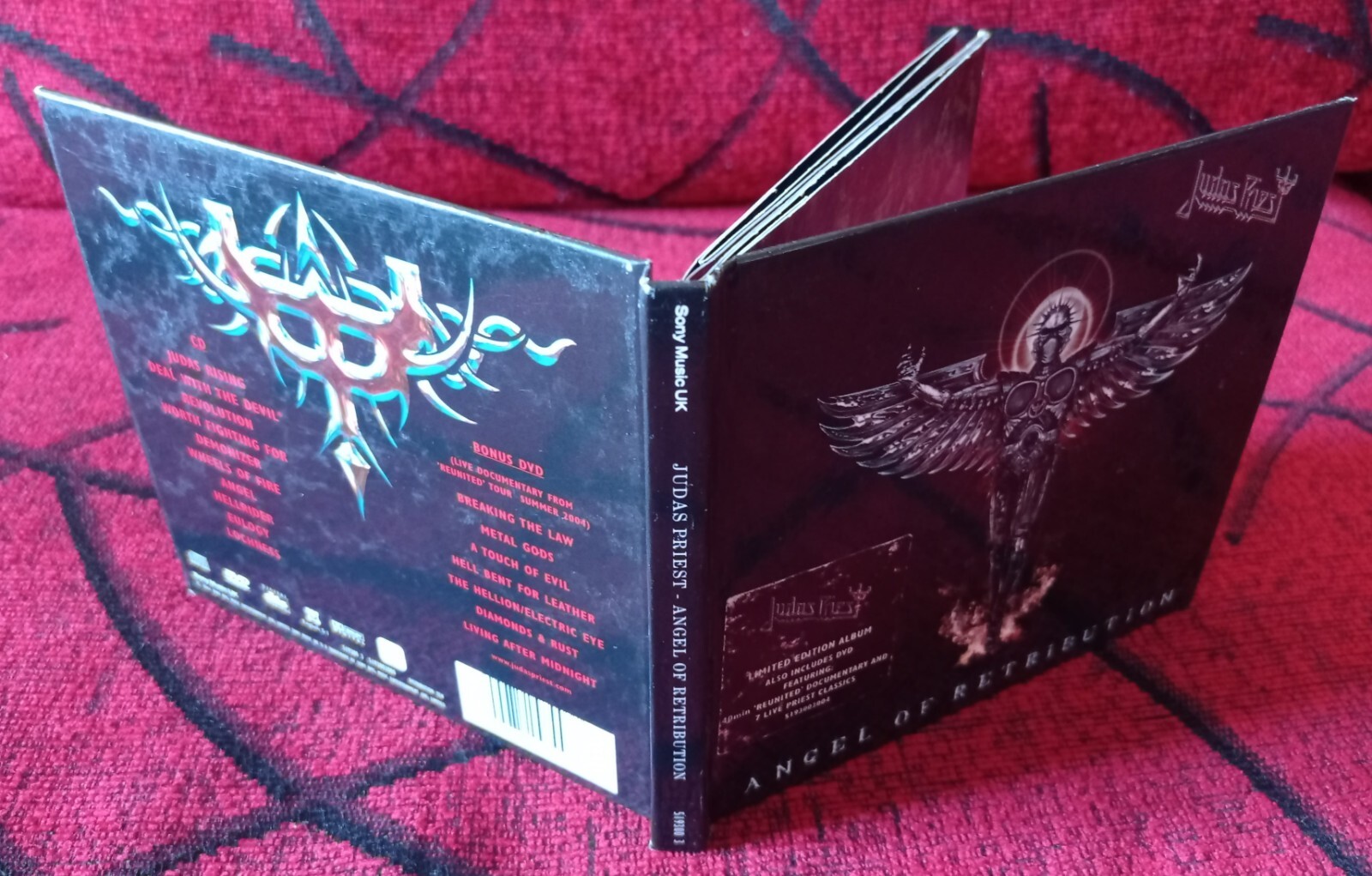 JUDAS PRIEST ** Angel Of Retribution ** ORIGINAL 2005 UK CD + DVD | eBay
