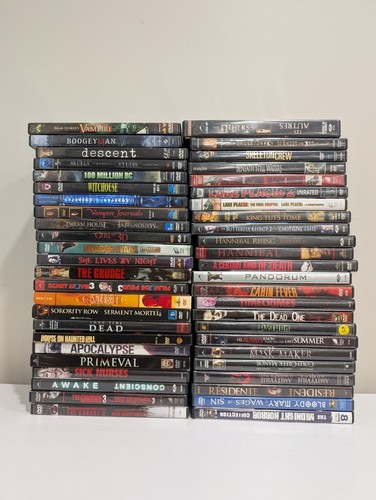 Horror Movie DVD Lot 48 DVDs | eBay