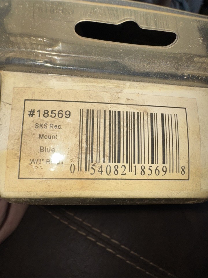 SKS B SQUARE Scope Mount with 1" Rings NOS #18569 | eBay