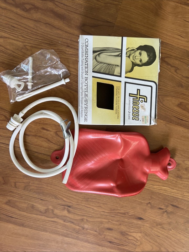 VINTAGE Douche / Enema - Finesse - From Muir’s Drug Store OPENED ...