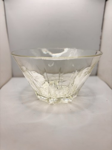 Vintage Princess House Heritage Regency 10” Salad Bowl Lead Crystal-489 ...