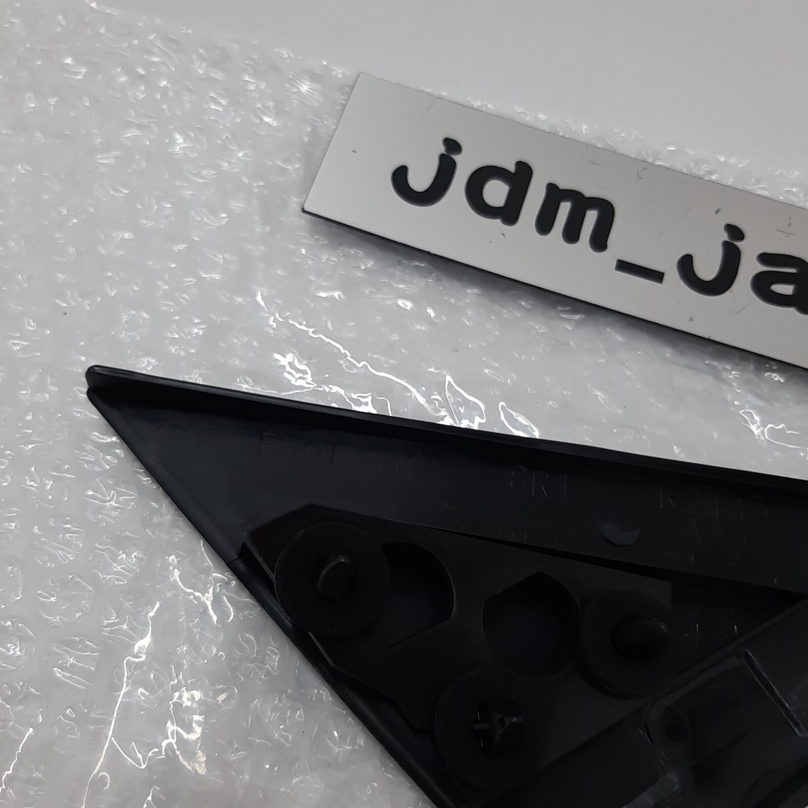 MAZDA RX-7 FD3S Outer Outside Mirror Sail Garnish Door Corner Trim ...