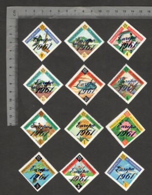 (AOP) Ireland Principality of Thomond 1961 Europa set of 12 MNH | eBay ...