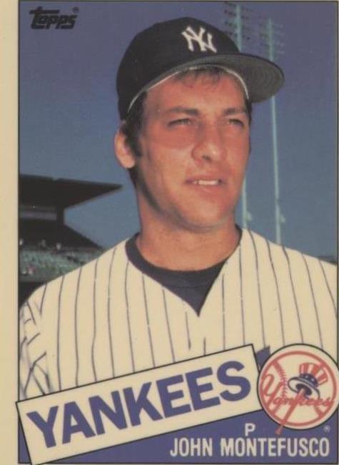 1985 Topps - John Montefusco #301 Collector's Edition (Tiffany) for ...