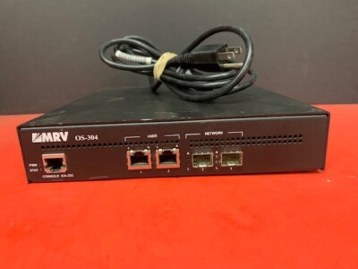 MRV OS-304 Network Switch OTU-2 RJ45 10/100/1000Base-T Console EIA-232 ...