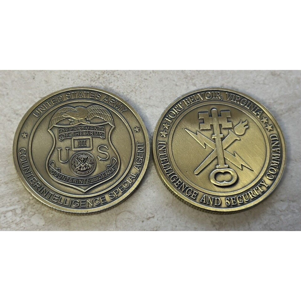 INSCOM US ARMY INTELLIGENCE AND SECURITY COMMAND Ft. Belvoir VA Special ...