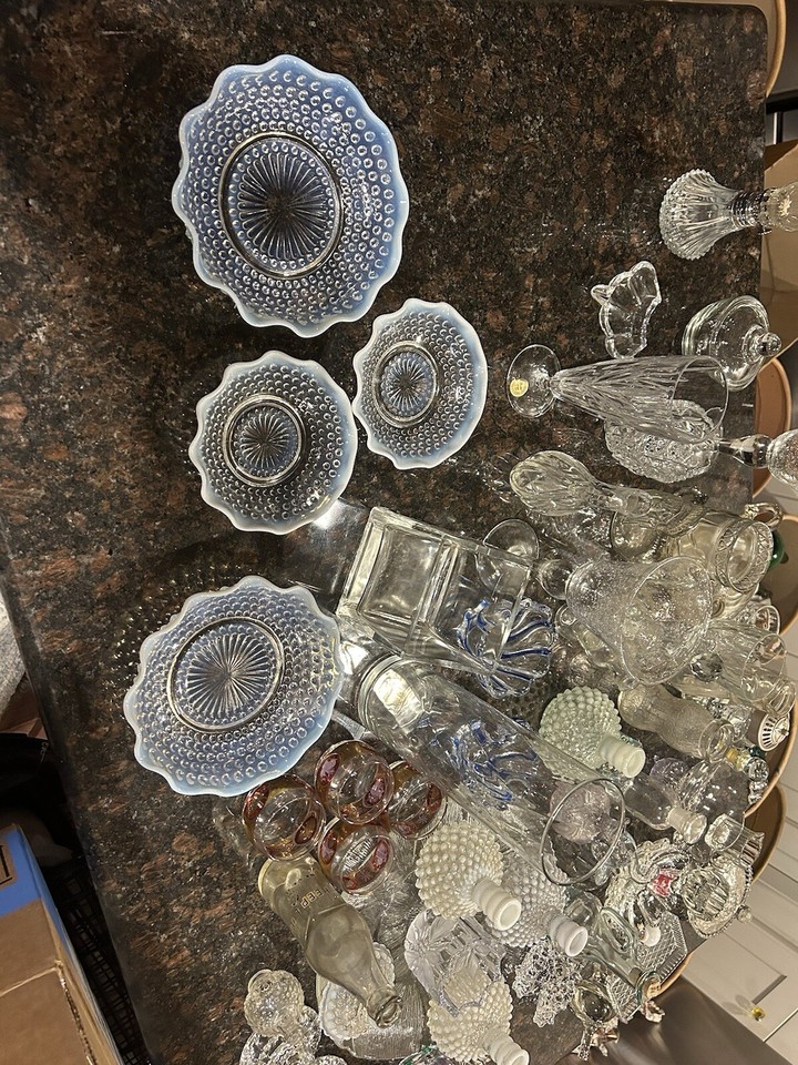 💎 VINTAGE CRYSTAL/ CLEAR GLASS COLLECTION 💎 | eBay