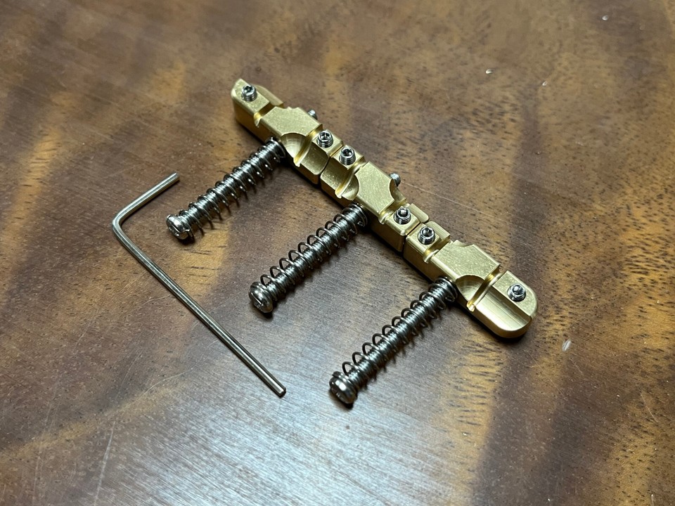 Aumsen Tele Conversion Bridge Compensated Brass Telecaster Saddles | eBay