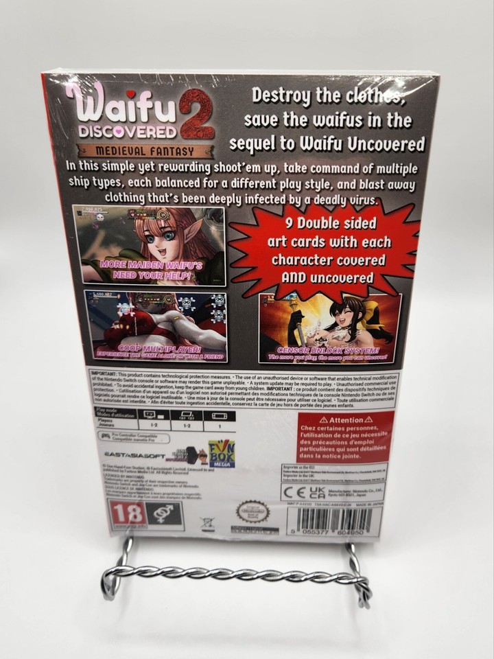 Waifu Discovered 2: Medieval Fantasy (with art cards) for Nintendo ...
