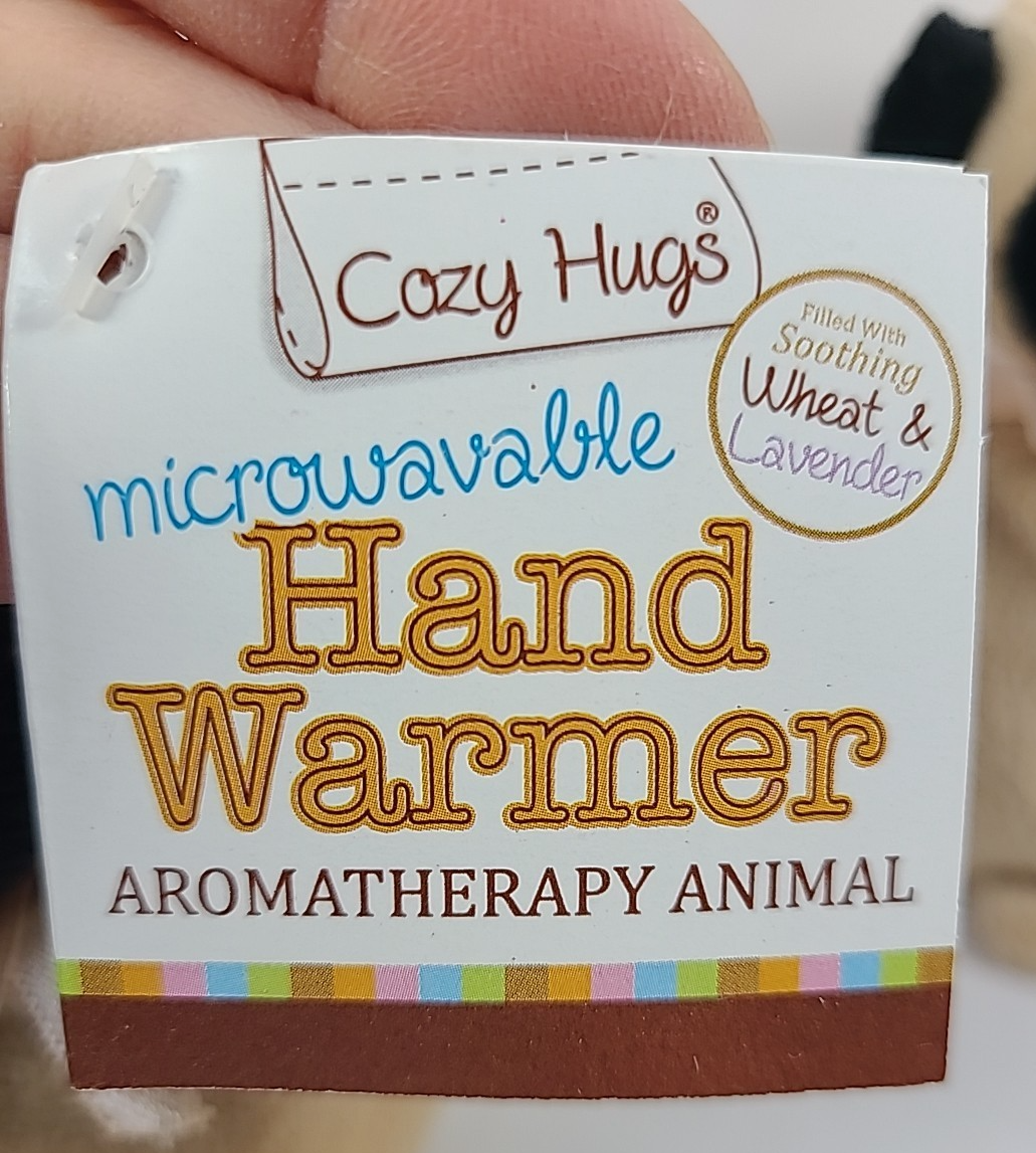 Set of 2 Cozy Hugs Dogs Aromatherapy Microwavable Hand Warmer --Brand ...
