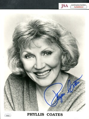 JSA Phyllis Coates Autographed Signed 8x10 Photo Lois Lane Superman TRB ...