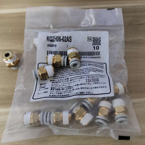 10 PCS NEW SMC KQ2H06-02AS connector Free ship #YP1 | eBay