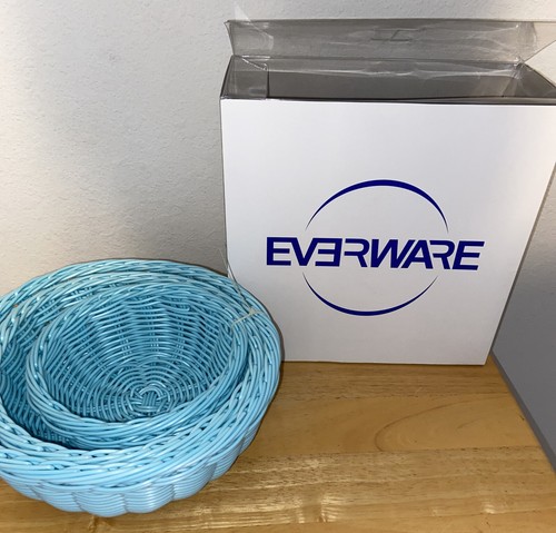 Everware Decorative Baskets-sky Blue-NEW | eBay