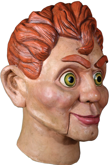 Trick Or Treat Goosebumps Slappy The Dummy Adult Halloween Costume Mask ...