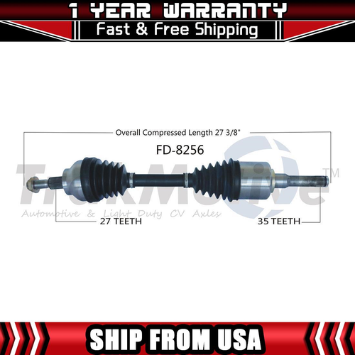For 13 2014 2015-2017 Ford Escape 2.0L 2.5L 2WD Front Left CV Axle ...