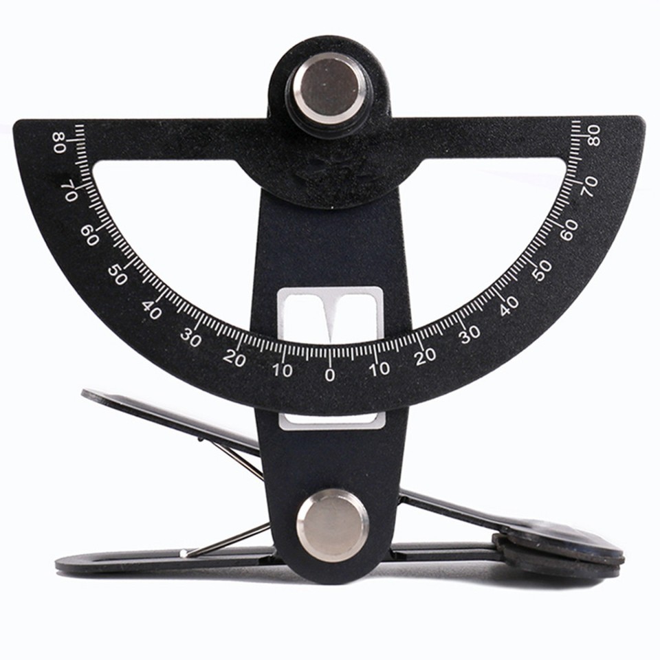 Aluminum Throw Meter Tool Fixed-wing Rudder Angle Ruler For RC Airplane ...