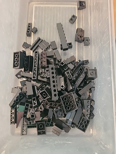 LEGO Bulk Bricks Black 100pc Bl001 | eBay