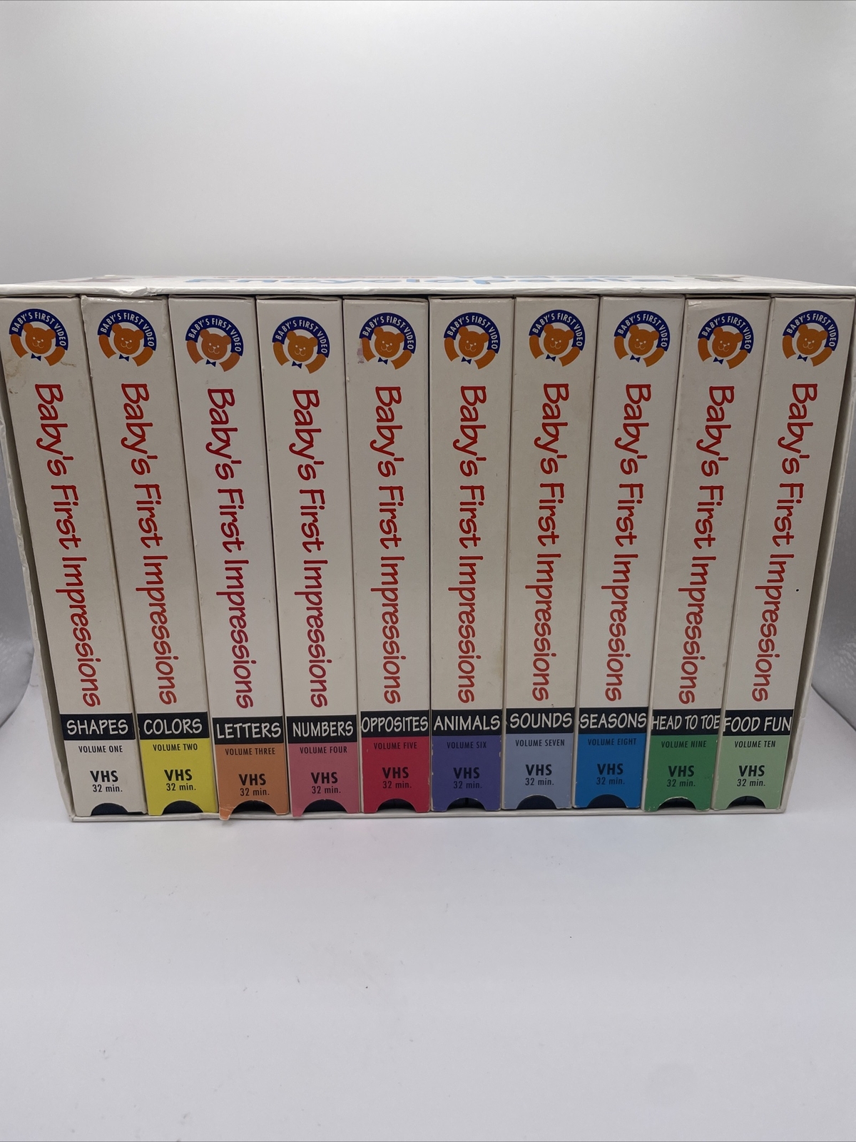 Baby’s First Impressions - VHS - Volumes 1-10 Complete Boxed Set ...