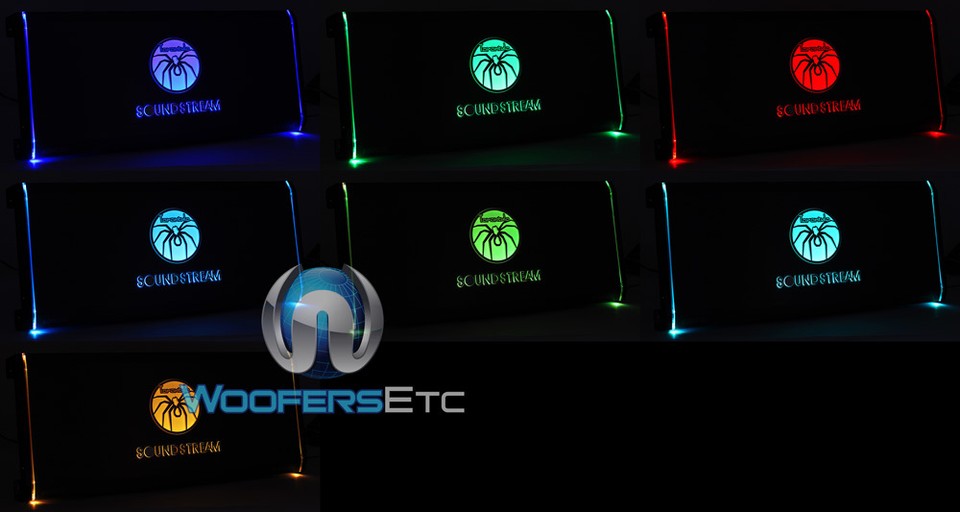 SOUNDSTREAM T1.6000DL AMP BASS 6000W SUBWOOFERS SPEAKERS TARANTULA ...