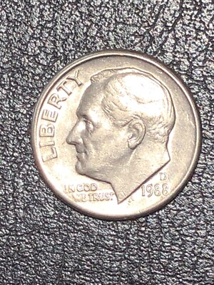 1988d Roosevelt Dime Broadstrike Error | eBay