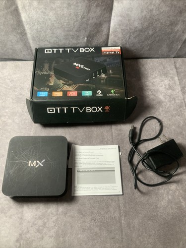 MXQ Pro+Android TV Smart Media Streamer Box & Power Adapter | eBay