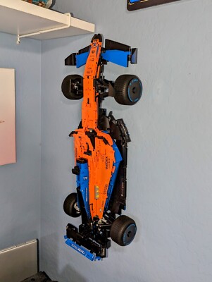 UPGRADE Wall Mount LEGO® Technic™ McLaren Formula 1™ 42141 Display ...