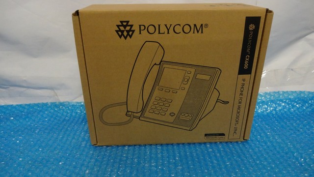 Polycom Cx600 Microsoft Lync VoIP Poe IP Phone 2201-15942-001 for sale ...